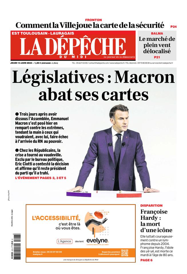 13 juin 2024 - La Dépêche du Midi - La Dépêche du midi