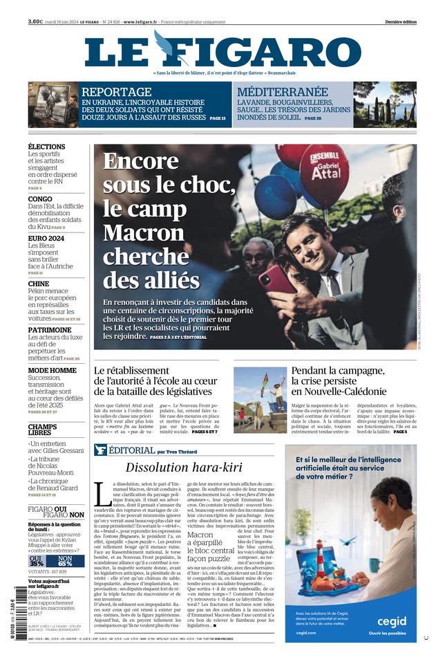 Lire Le Figaro en ligne - Kiosque Figaro