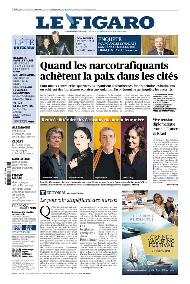 Le Figaro édition numérique du 21 août 2025