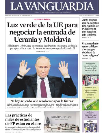17 de enero de 2024 - La Vanguardia - LaVanguardia