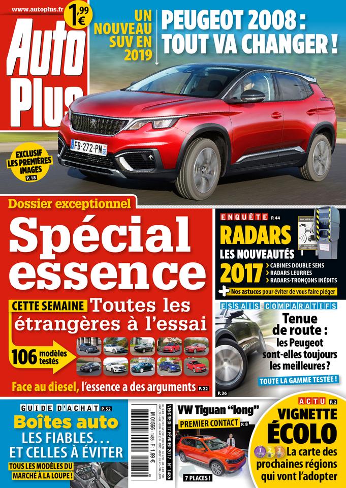 Auto Plus N°1485 du 17 février 2017 à télécharger sur iPad