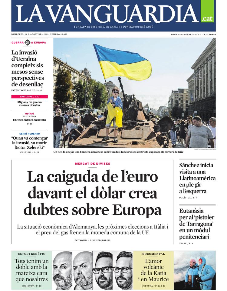 24 de agosto de 2022 - La Vanguardia - LaVanguardia