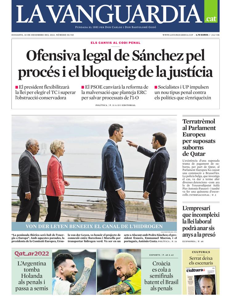 10 de diciembre de 2022 - La Vanguardia - LaVanguardia